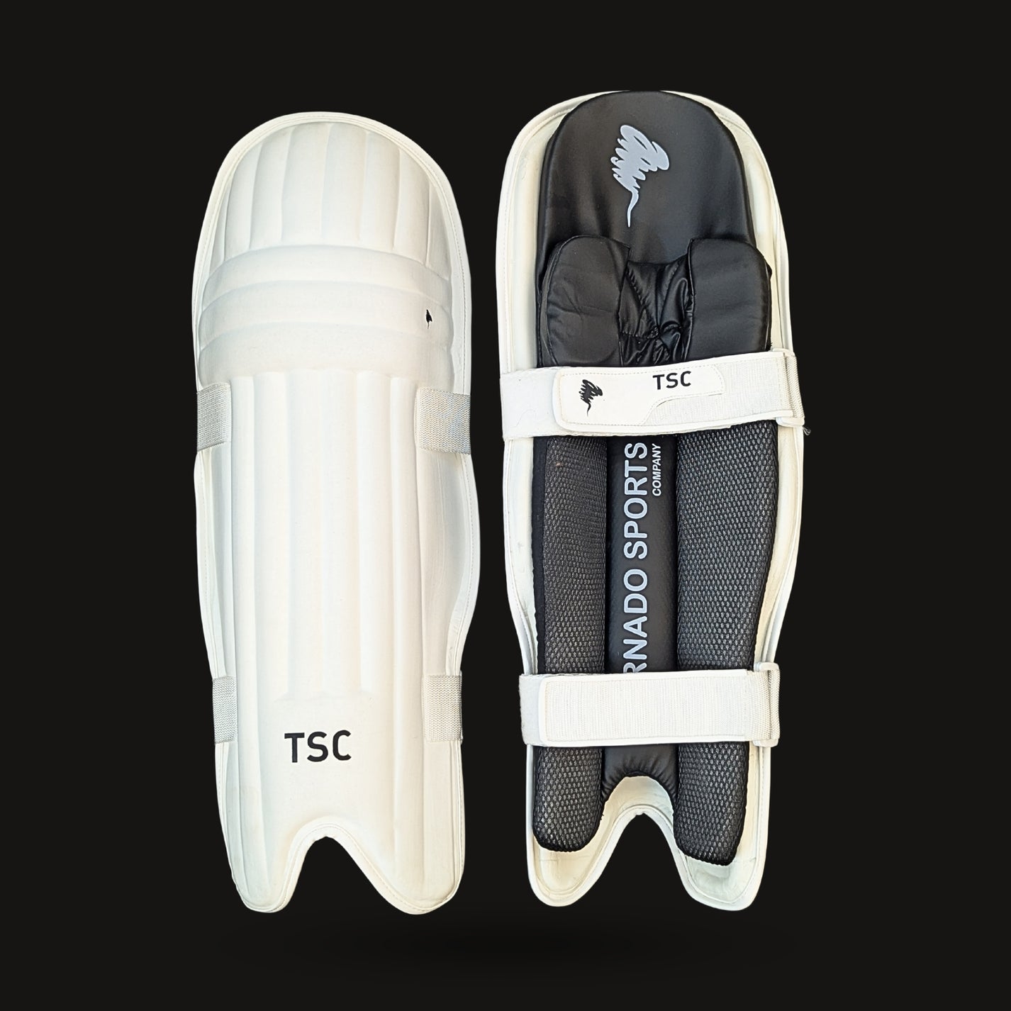 TSC Polar White Molded Cricket Pads