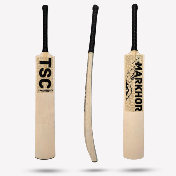 Tornado Coconut Wood Cricket Bat – Markhor Edition (Tape Ball Cricket ...